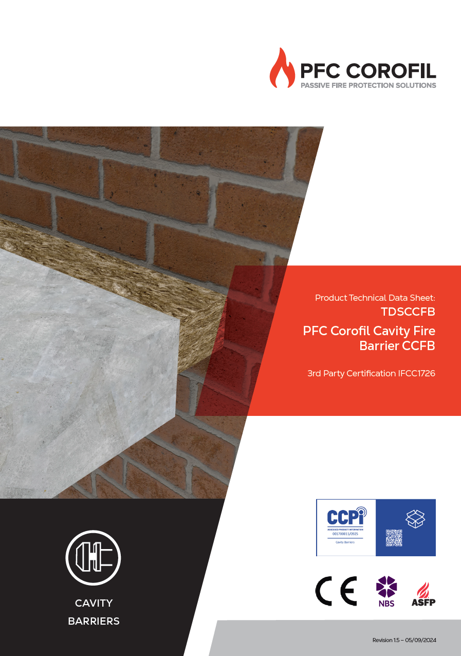 PFC Corofil Cavity Fire Barrier TDSCCFB | PFC Corofil