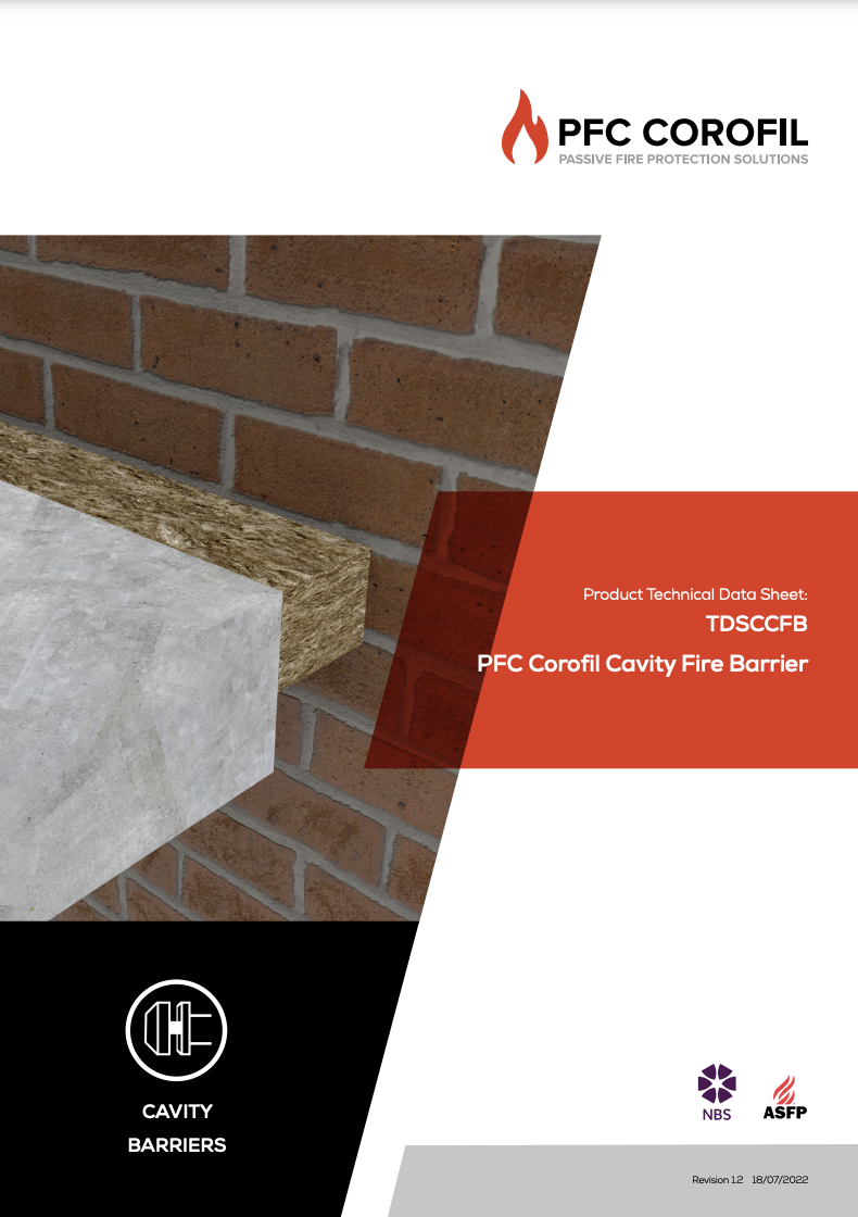 PFC Corofil Cavity Fire Barrier TDSCCFB | PFC Corofil