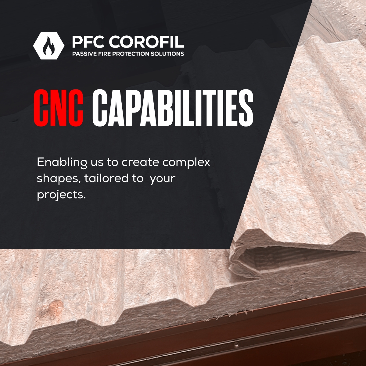 CNC cutting machines for Sinusoidal Profiles - PFC Corofil